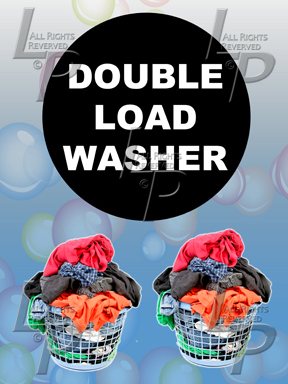 Double Load Washer - Laundromat Promotions